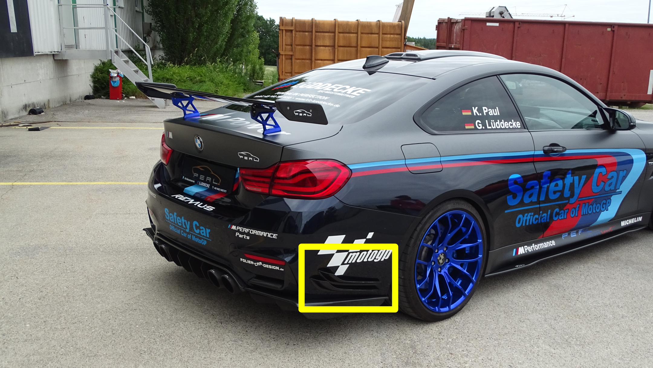Carbon Rear Wings für BMW M4 F82/83 | Front/ Heck Canards | Für M ...